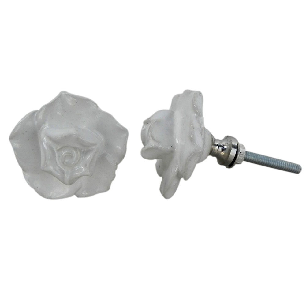 Knott, Keramikk Rose - 4,5cm